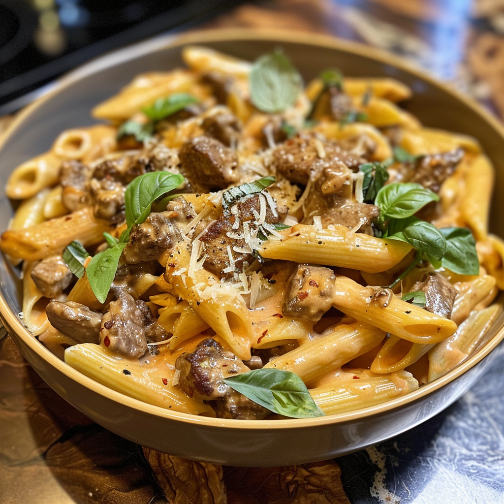 Creamy Beef Pasta Dinner – Easy & Delicious Comfort Meal