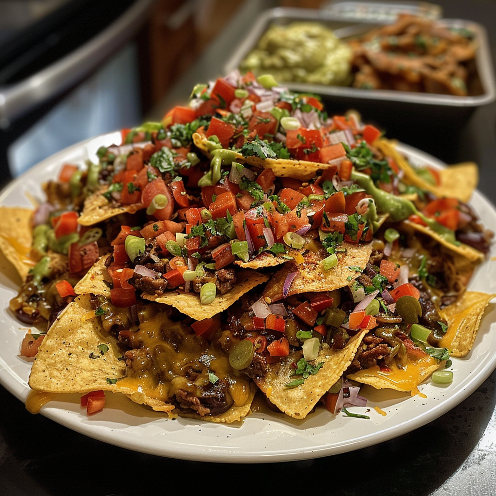 Loaded Nachos Mountain Recipe Ultimate Party Snack Guide