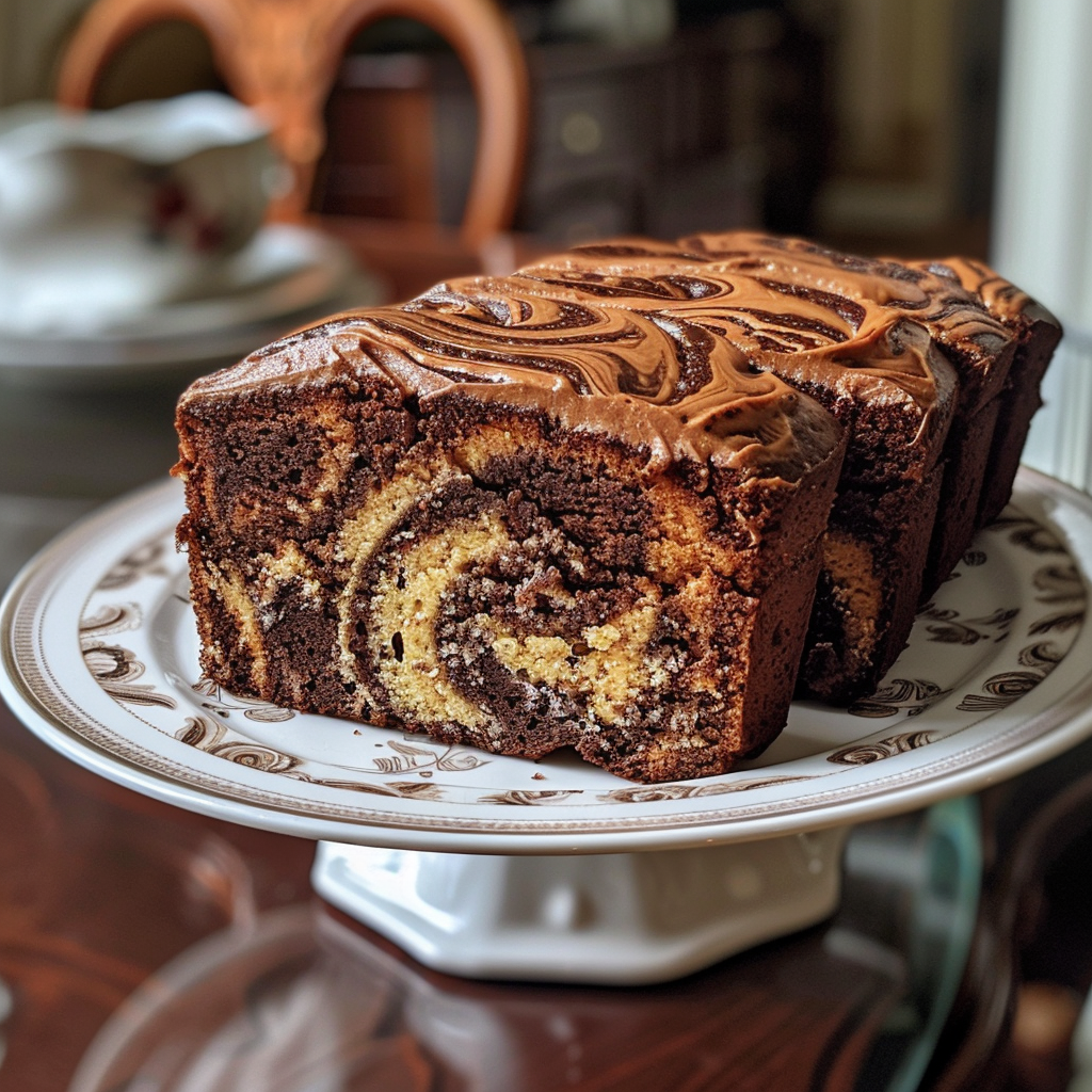 Best Marble Cake Recipe – Classic Vanilla & Chocolate Swirl