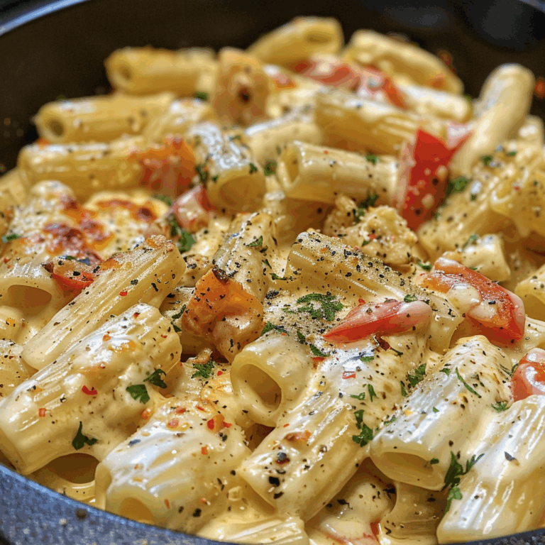Creamy Pepper Jack Pasta Recipe – Spicy, Rich & Easy