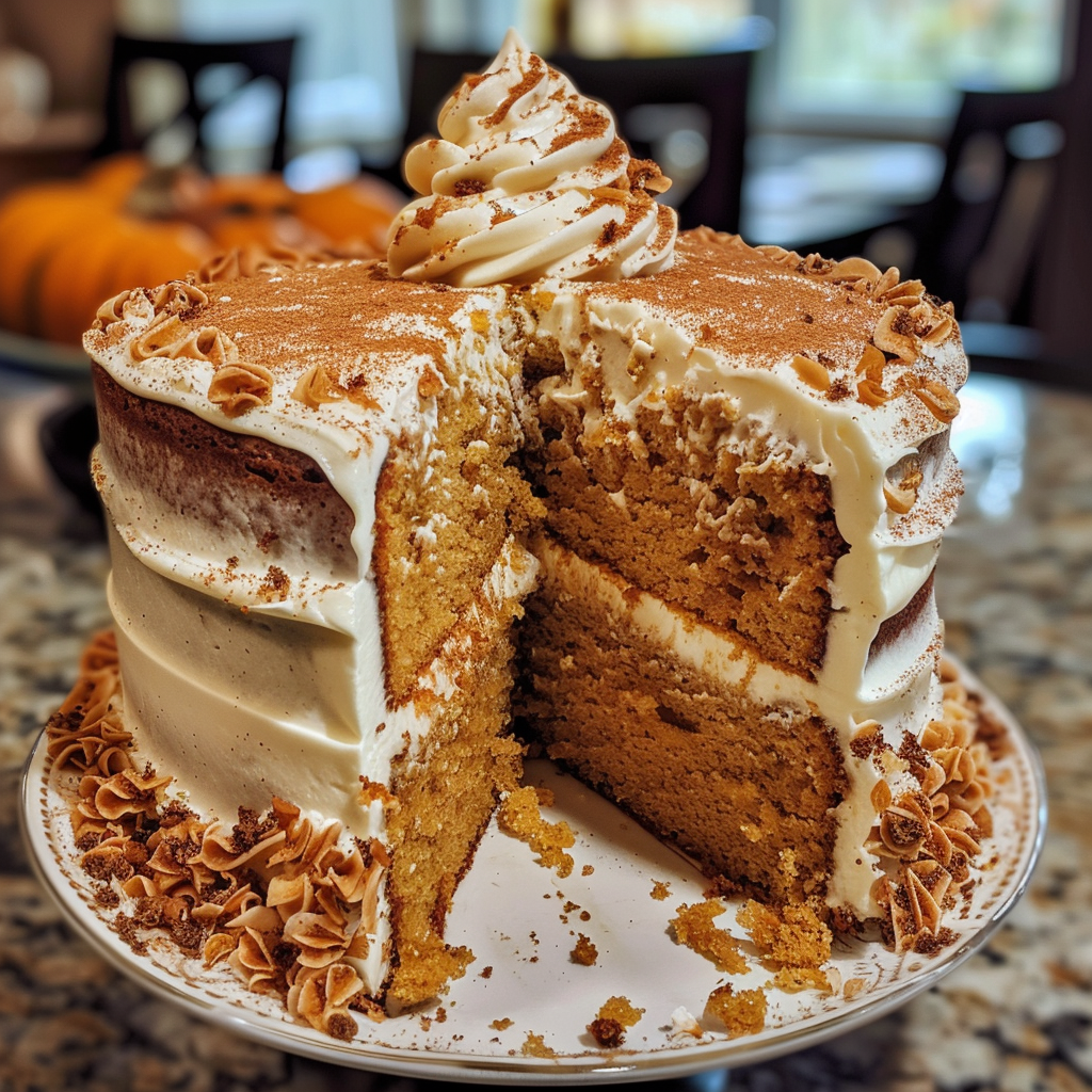 Pumpkin Spice Latte Cake – Cozy Fall Dessert Recipe