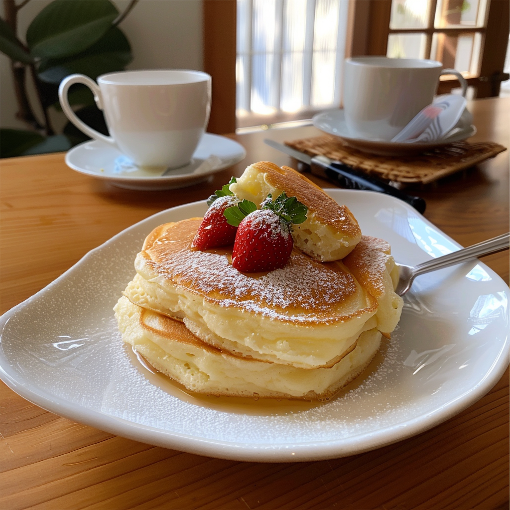 Japanese Souffle Pancakes Recipe – Fluffy, Jiggly & Easy