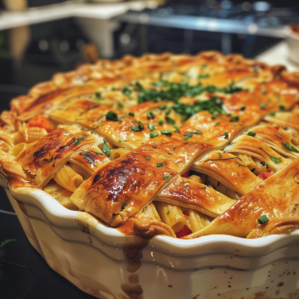 Chicken Pot Pie Pasta – Classic Flavor in a New Way