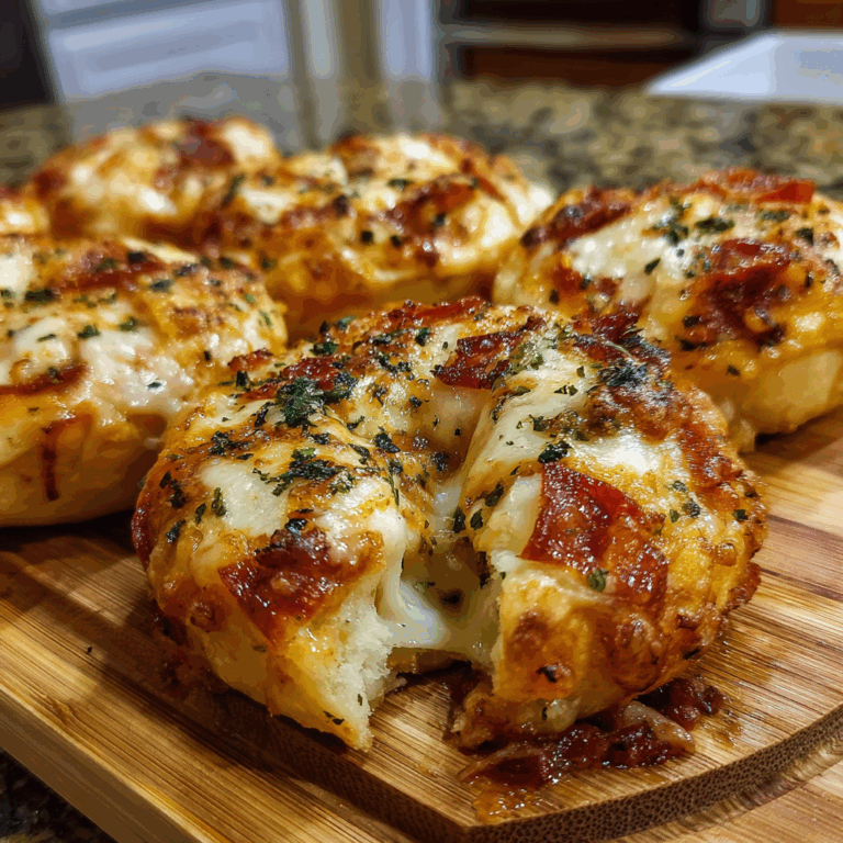 Stuffed Crust Pizza Bites – Cheesy Snack Favorite