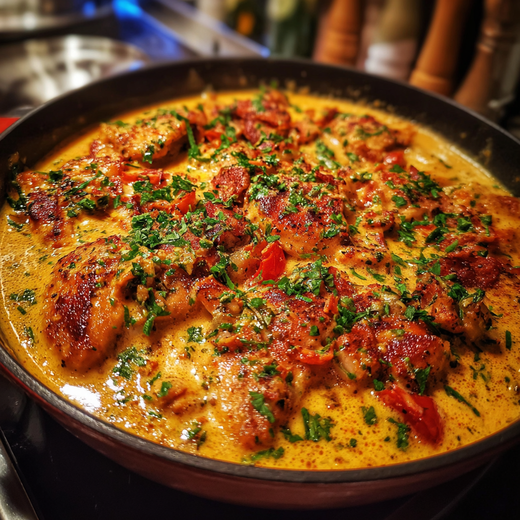 Creamy Smothered Chicken Recipe | Easy Comfort Food