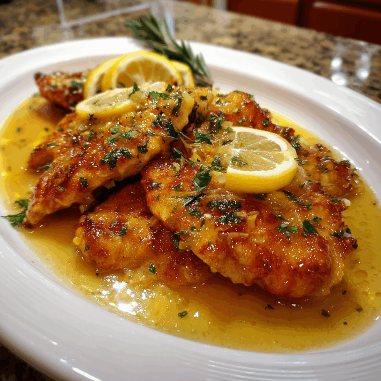 Chicken Francese – Classic Lemon Butter Chicken Recipe