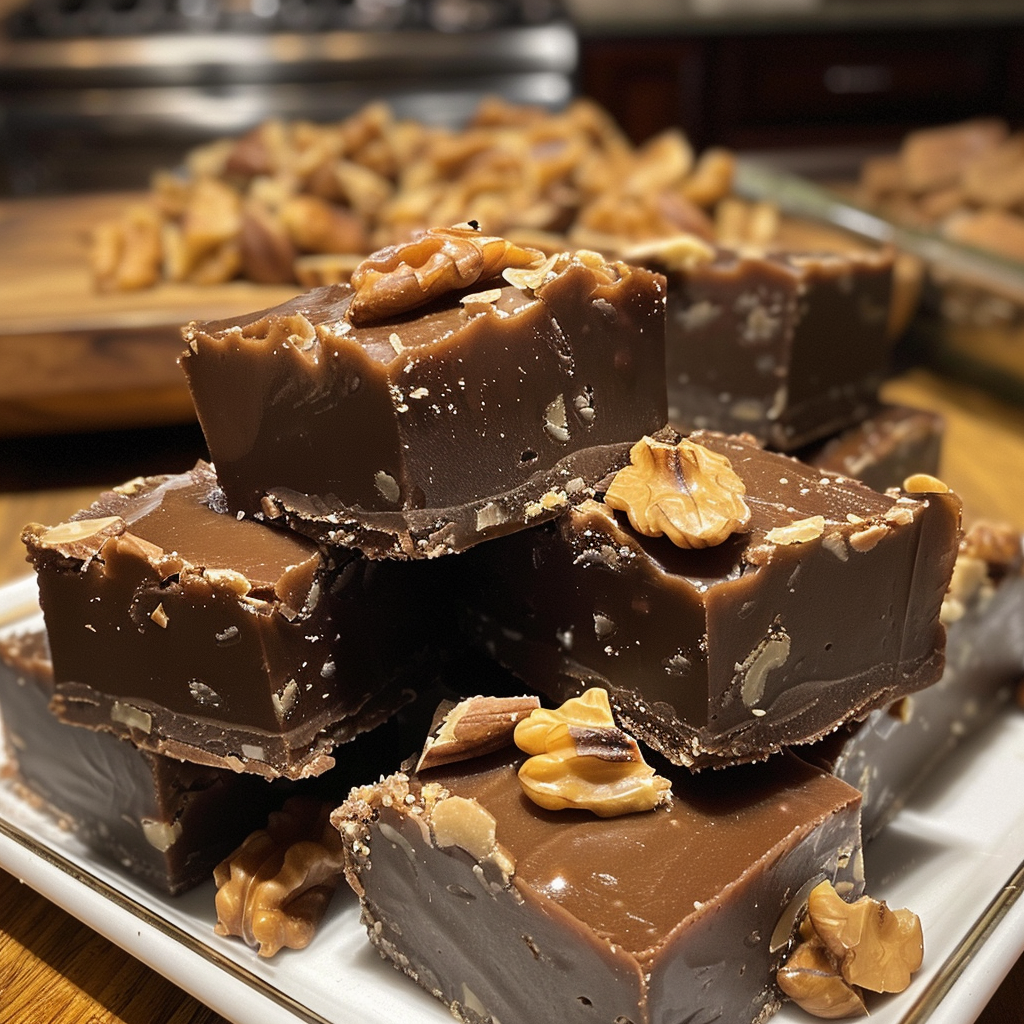Maple Walnut Fudge – Creamy Homemade Candy Recipe