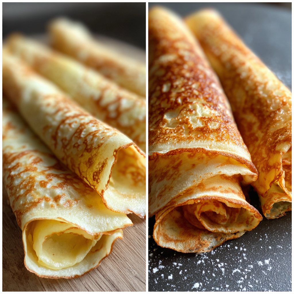 Crispy Crepe Recipe – Perfectly Thin, Golden & Crunchy Crepes