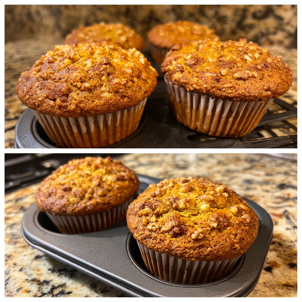 Pumpkin Banana Muffins – Moist, Fluffy & Full of Fall Flavor