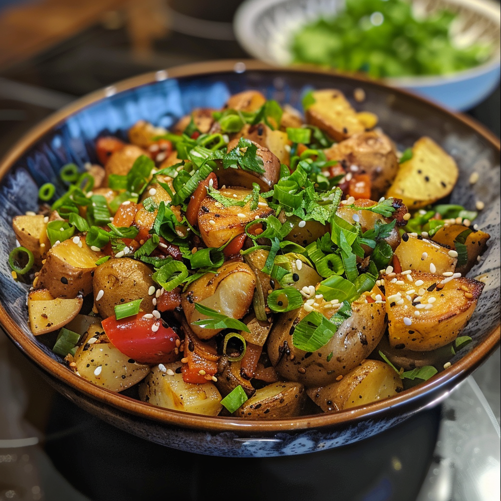 Potato Stir-Fry Recipe | Quick, Easy & Flavorful Side Dish