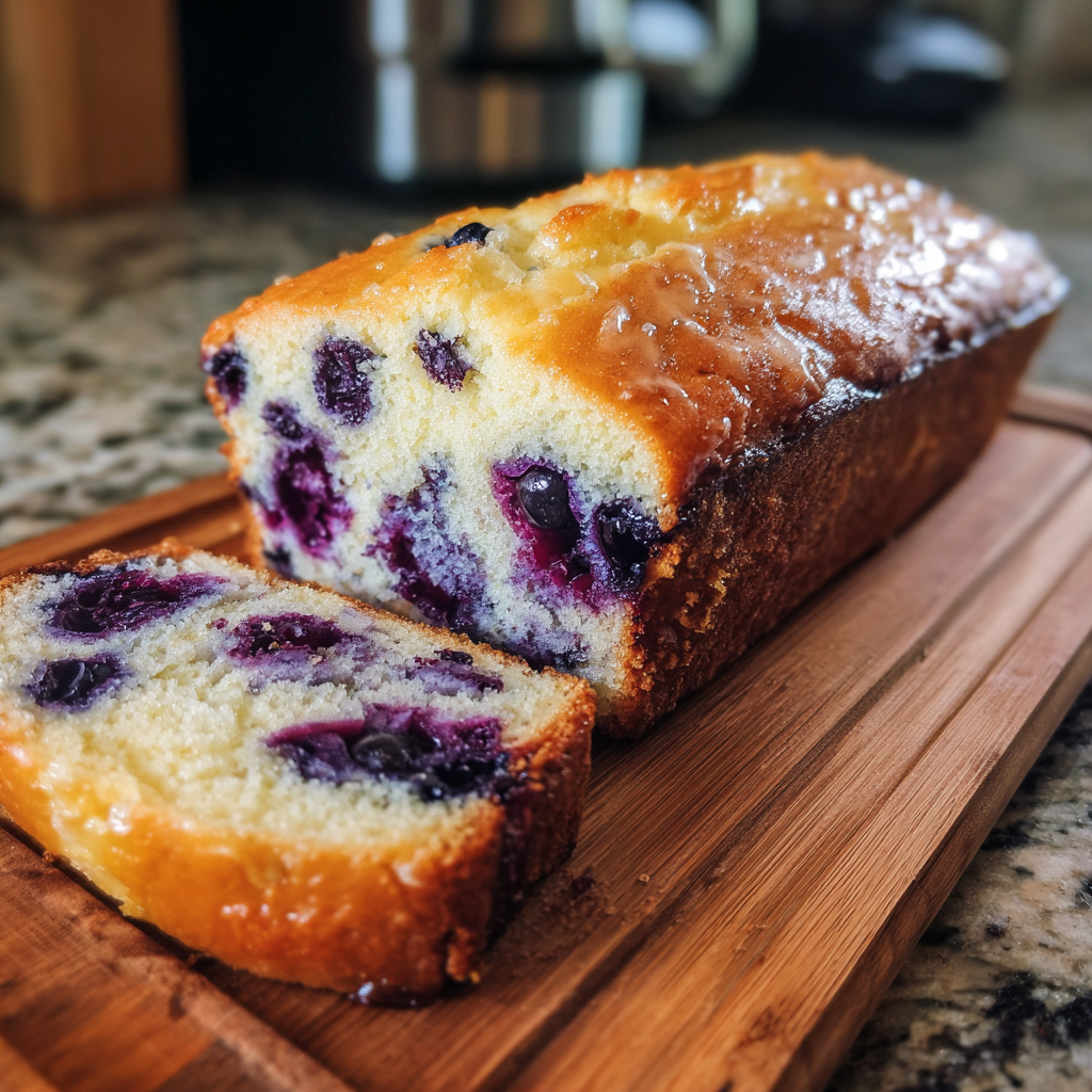 Blueberry Cream Cheese Loaf – Moist, Buttery & Easy Recipe